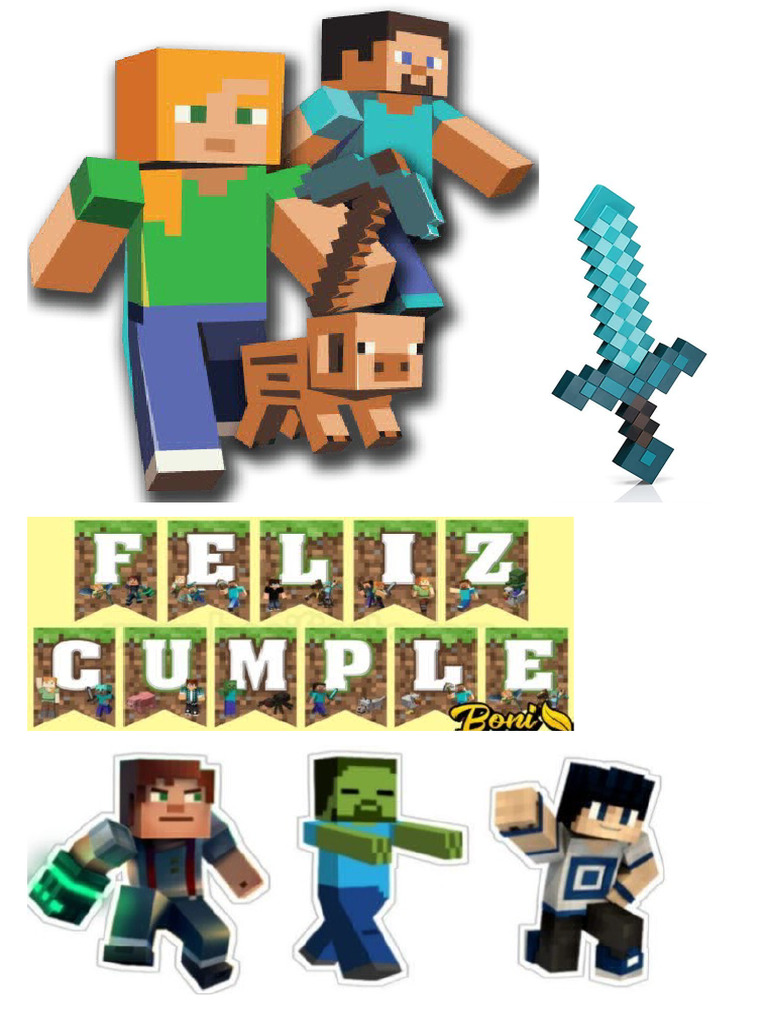 1 HOJA -MINECRAFT | PDF