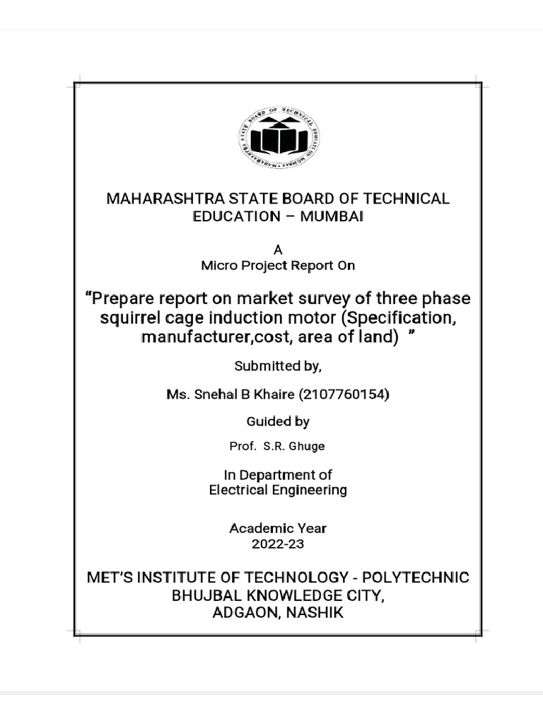 IAM Micro Project | PDF