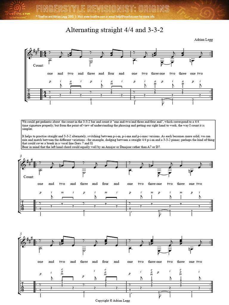 Alternating Straight and 3-3-2 - Pattern Workouts 3 | PDF | Rhythm And ...
