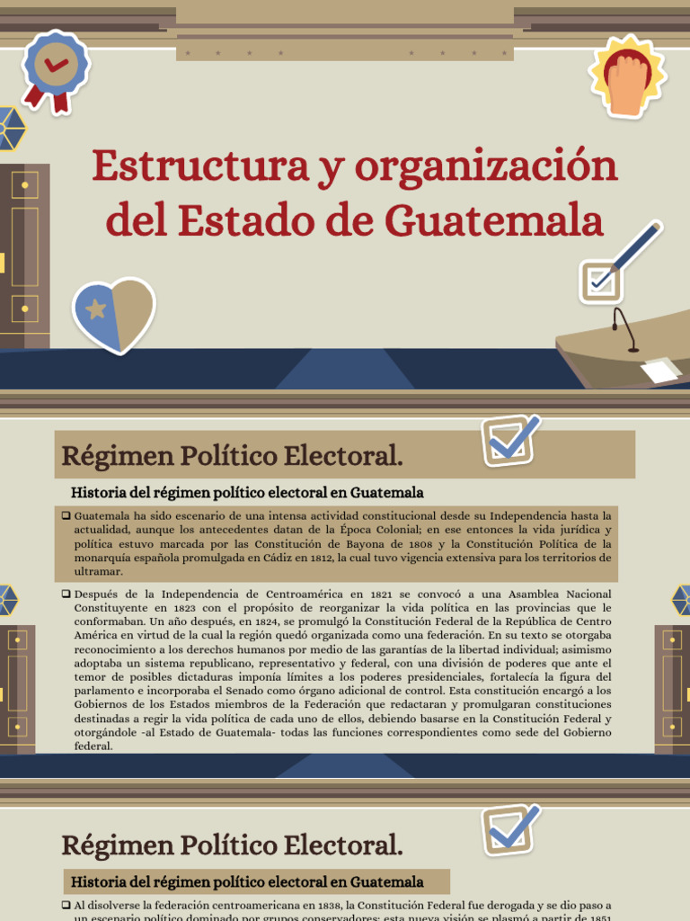 Historia Electoral de Guatemala | PDF | Guatemala | Constitución