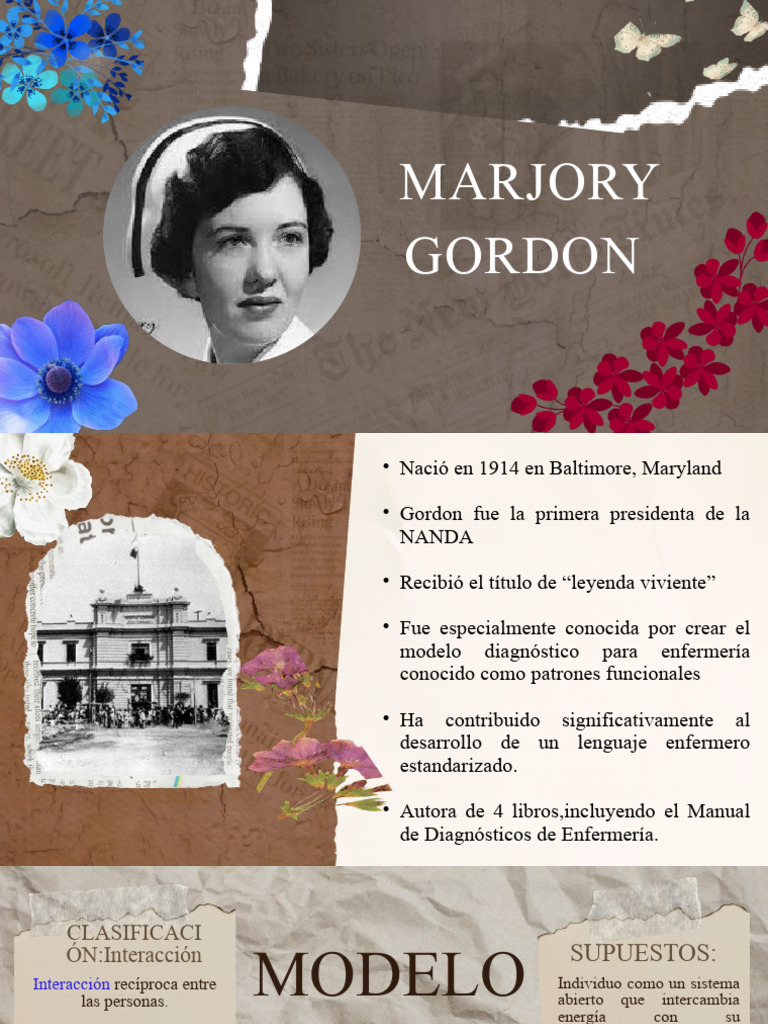 Marjory Gordon | PDF | Enfermería | Conceptos psicologicos