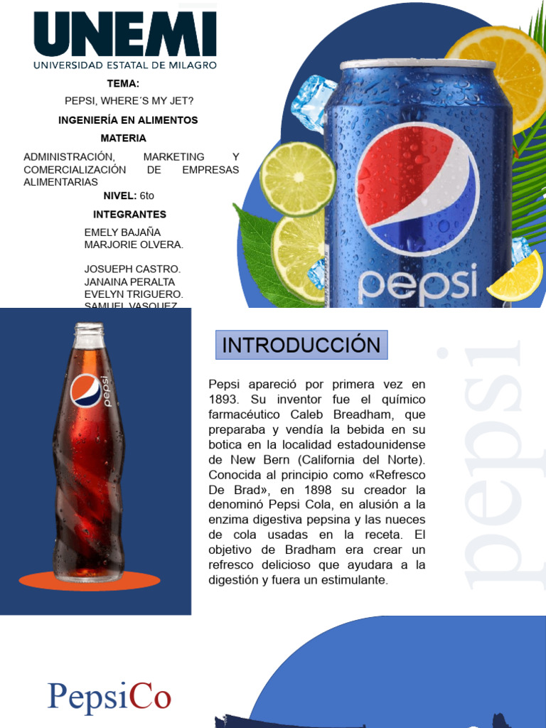 Pepsi Template | PDF | Pepsi Co