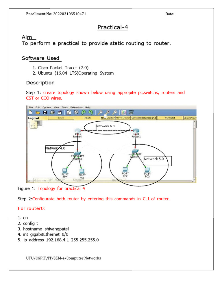 14prac4 Merged PDF | Download Free PDF | Ip Address | Computer Network