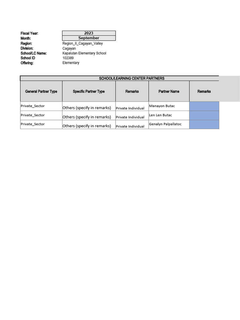 Dpds Template Kapalutan September-2023 | PDF | Educational Technology ...