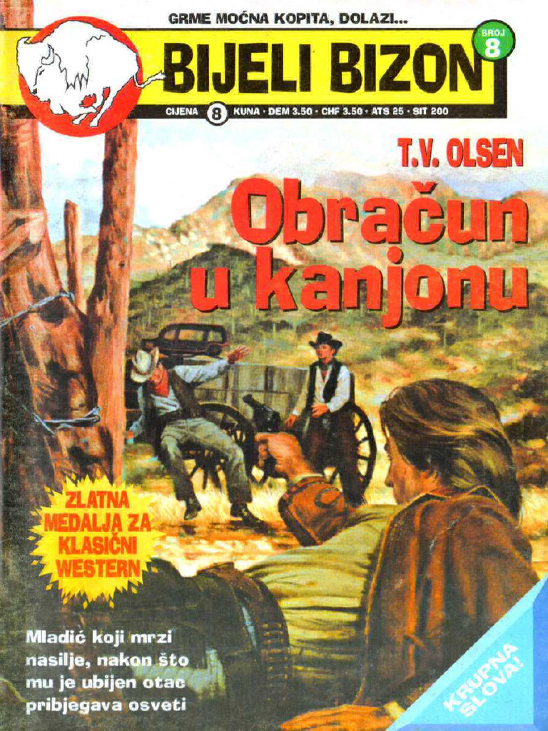 BIJELI BIZON 008. Obračun U Kanjonu | PDF