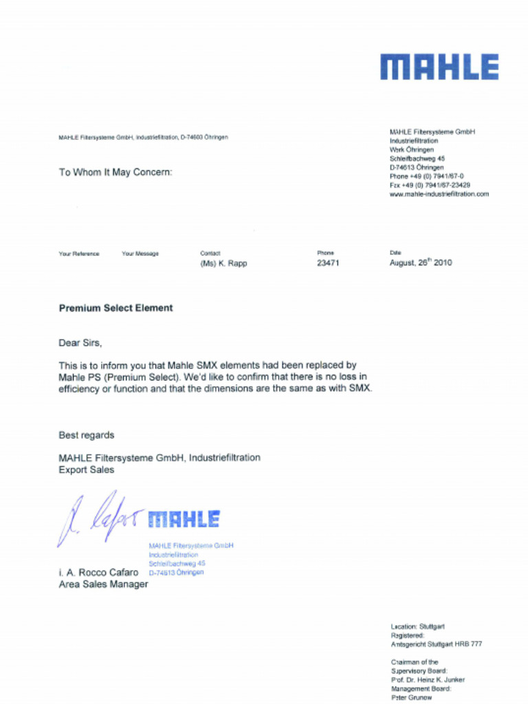 SMX - PS Letter | PDF