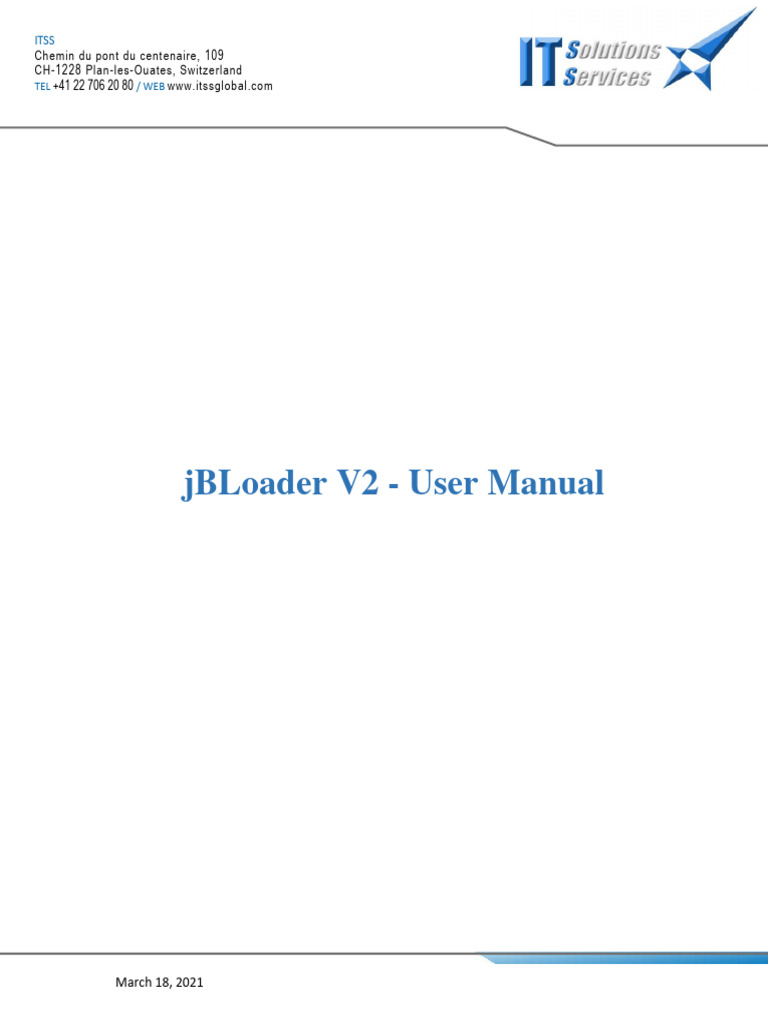 jBLoader - V2.1-User Guide | PDF | Databases | File Transfer Protocol