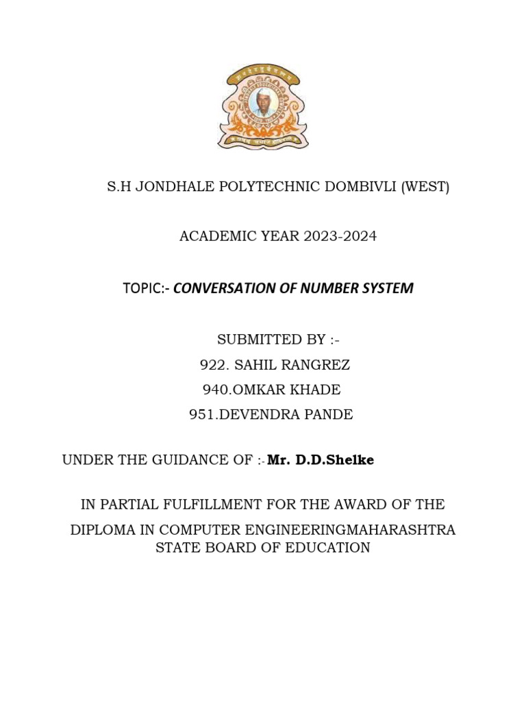 Micro Project of Mic | PDF | Central Processing Unit | Binary Coded Decimal