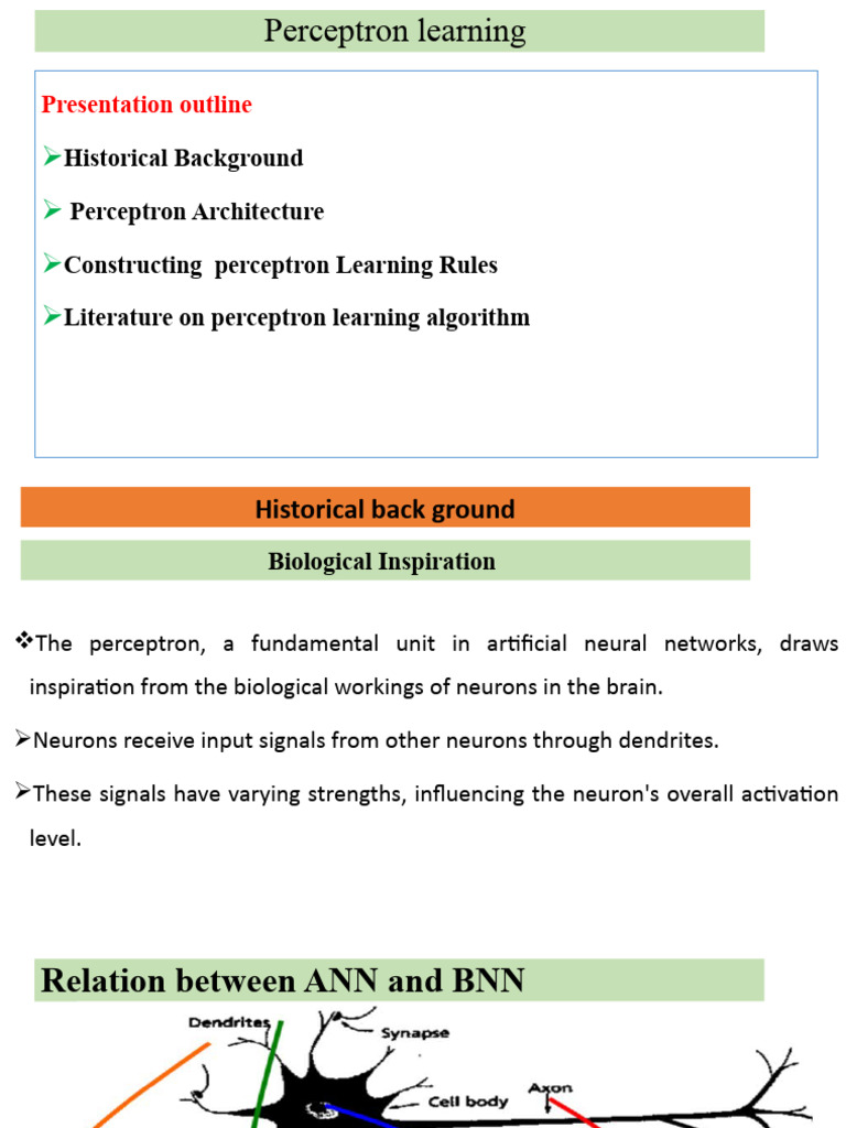 Perceptron Learning | PDF | Artificial Neural Network | Machine Learning