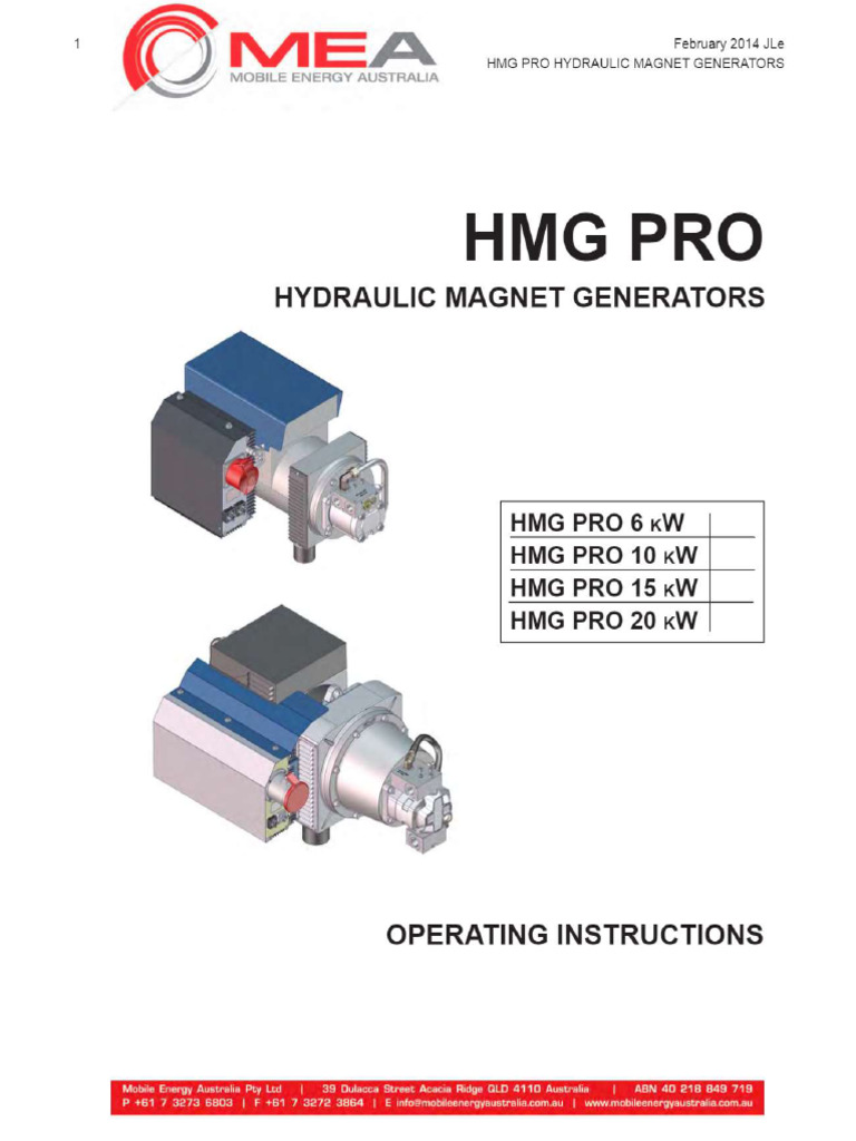 HMG PRO - Manual - Eng - 2.indd | PDF