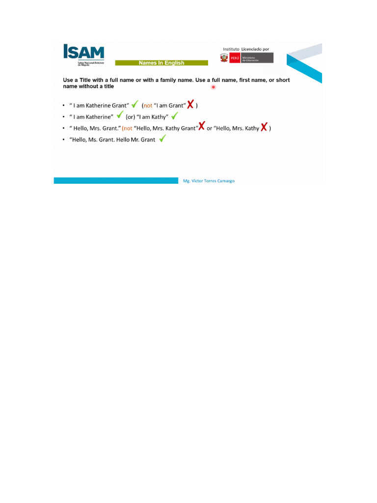 Clases5 ISAM Ingles | PDF