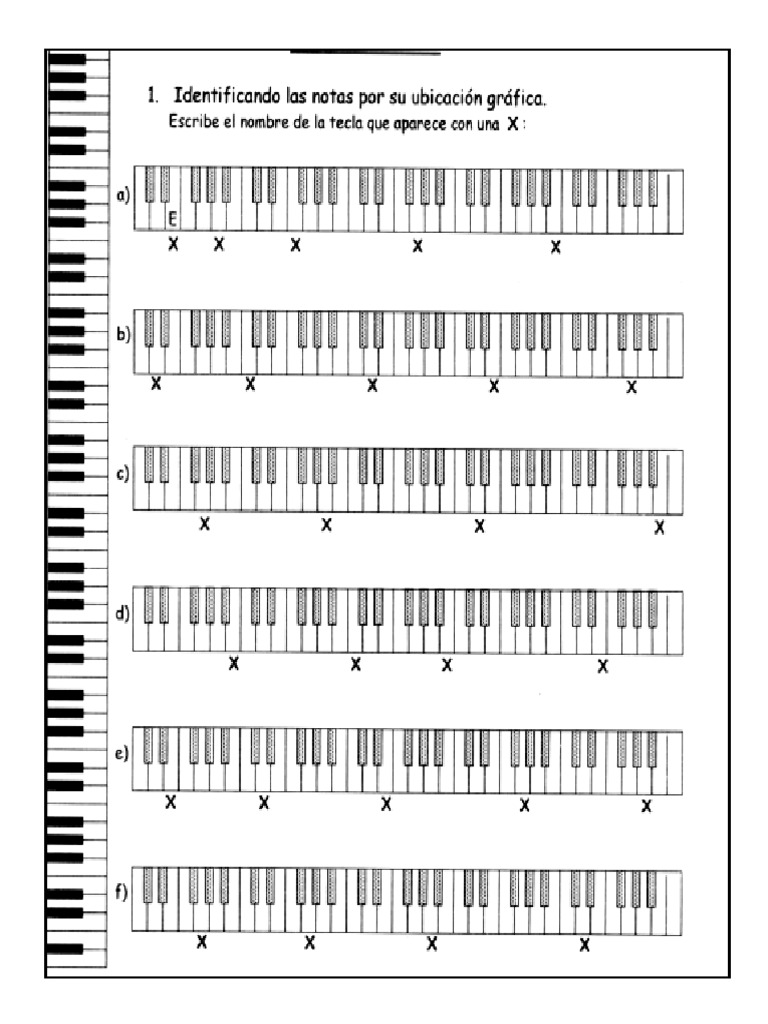 Piano Principiantes | PDF