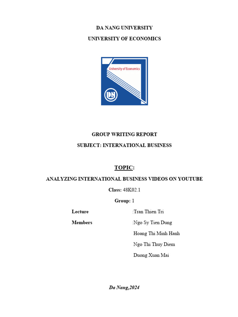 Report Ib | PDF | Exports | Economies