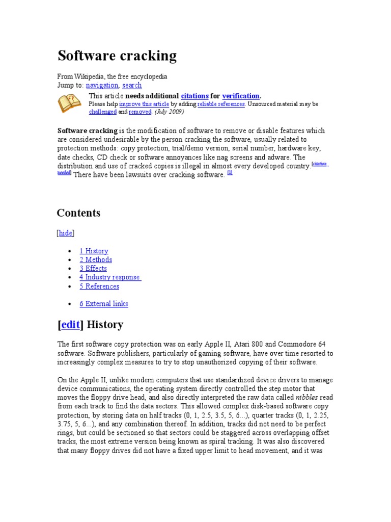 Software Cracking: Navigation Search | PDF | Computing | Software