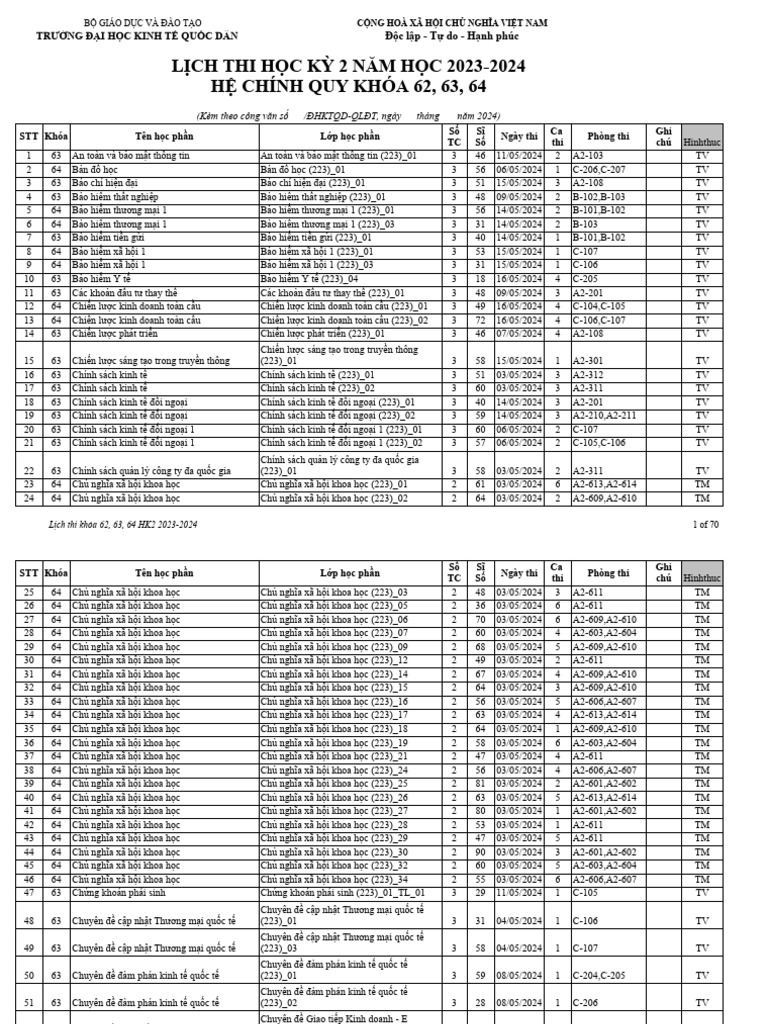 Lichthi HK2 2023 2024 K62 64 CQ 05 04 2024 Print | PDF