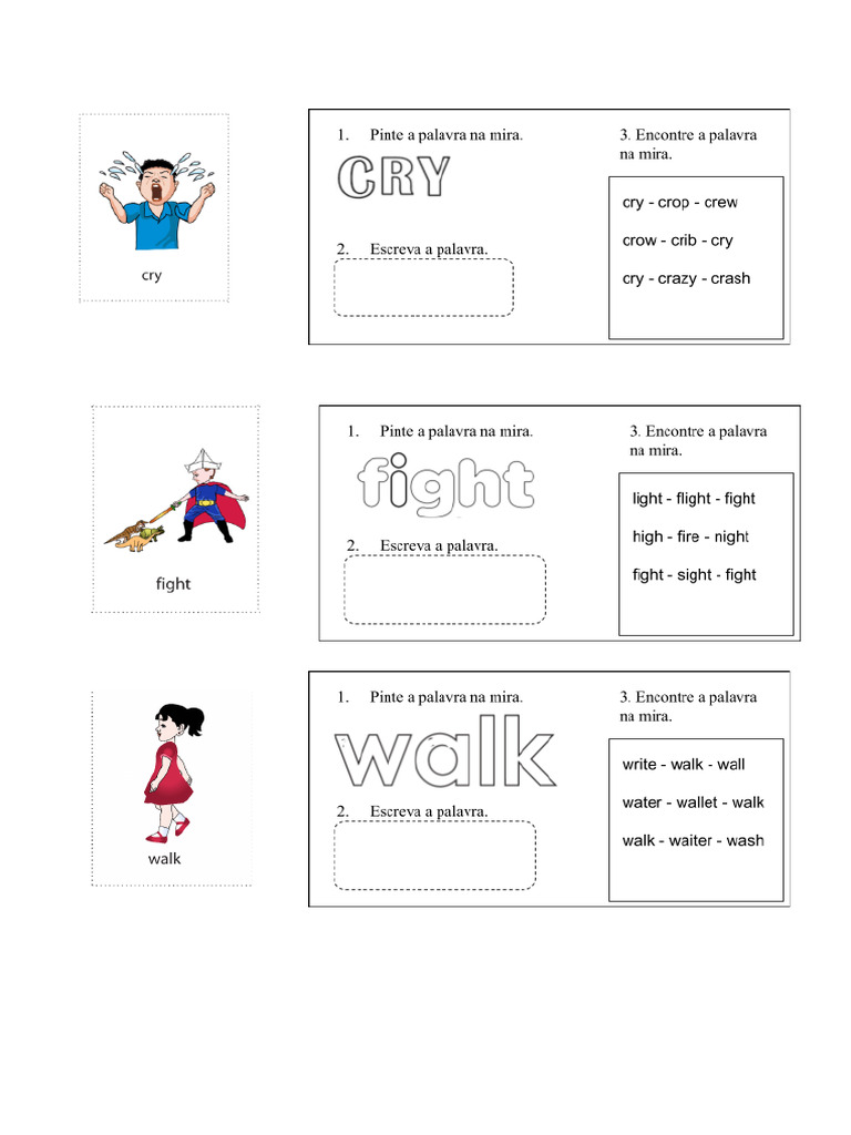 Action Verbs | PDF