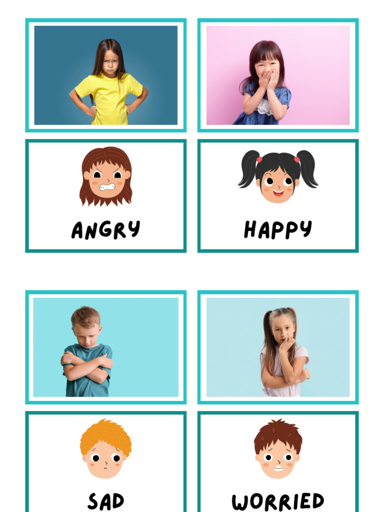 Colorful Playful Greetings Flashcards | PDF