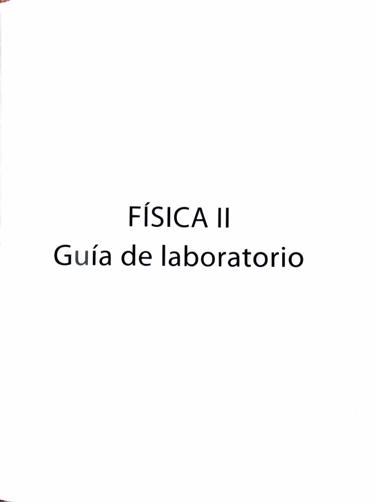 Guia Lab Fisica 2 | PDF
