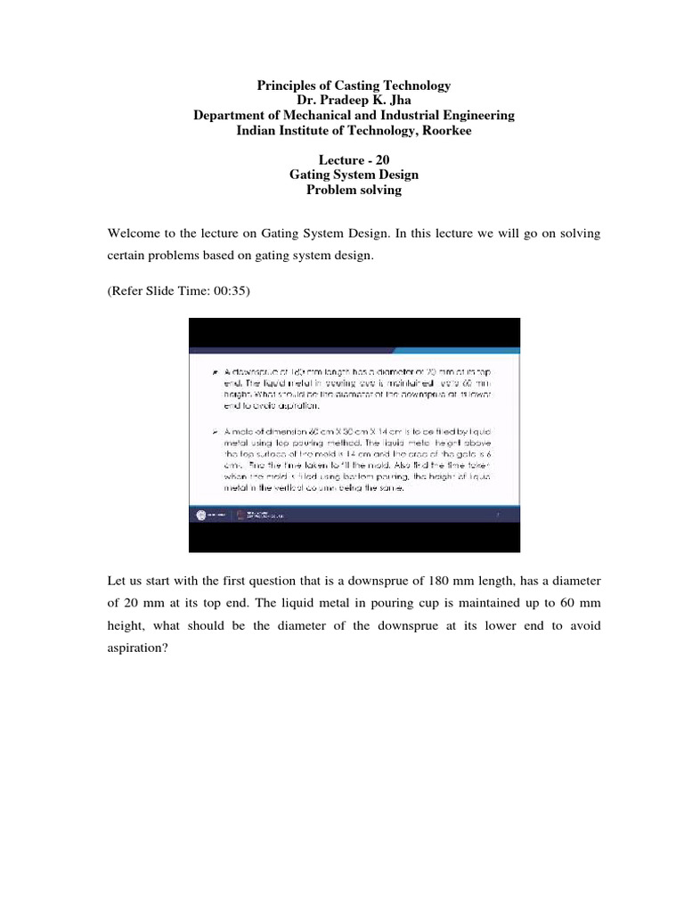 Gating System Design Problems Explained | PDF | Applied And ...