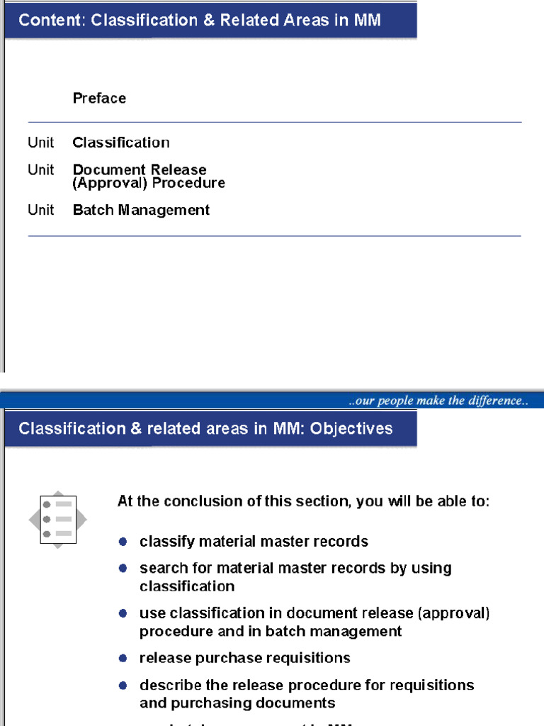 Classification | PDF