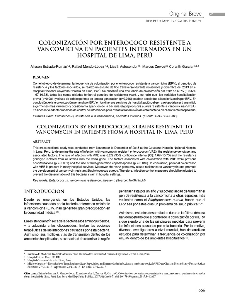 enterococo | PDF | Hospital | Medicina