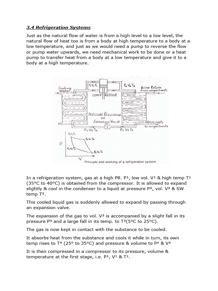 3 4 Refrigeration Systems 1 1 Download Free Pdf Heat Heat