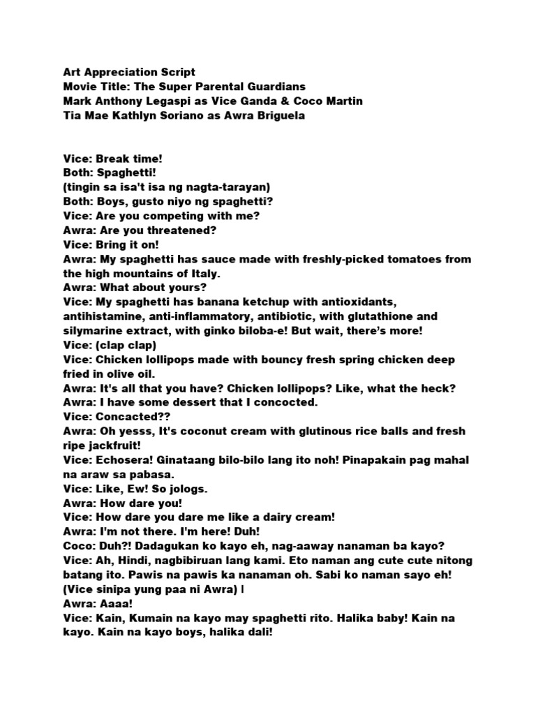 Art-Appreciation-Script | PDF