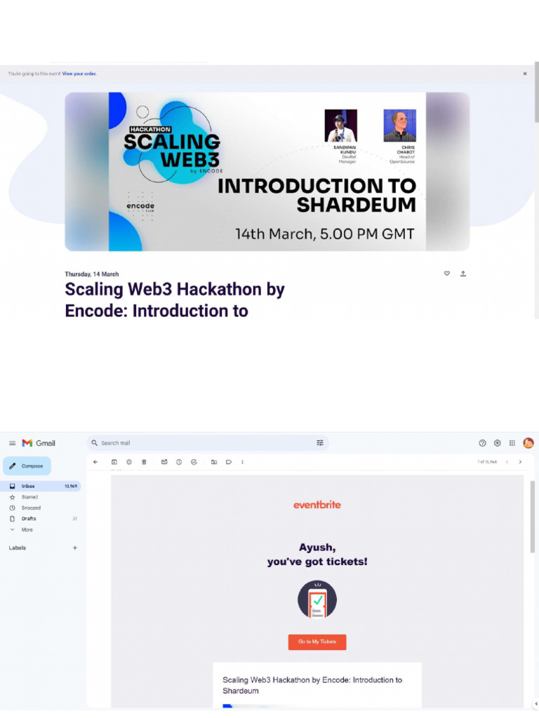 Scaling Web3 Hackathon by Encode | PDF