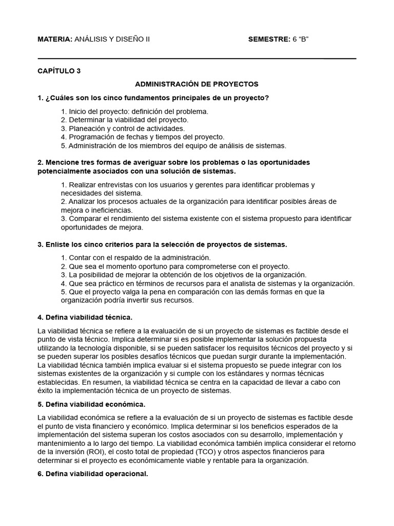 Respuestas Del Capitulo 3 Kendall | PDF | Hardware de la computadora | Software