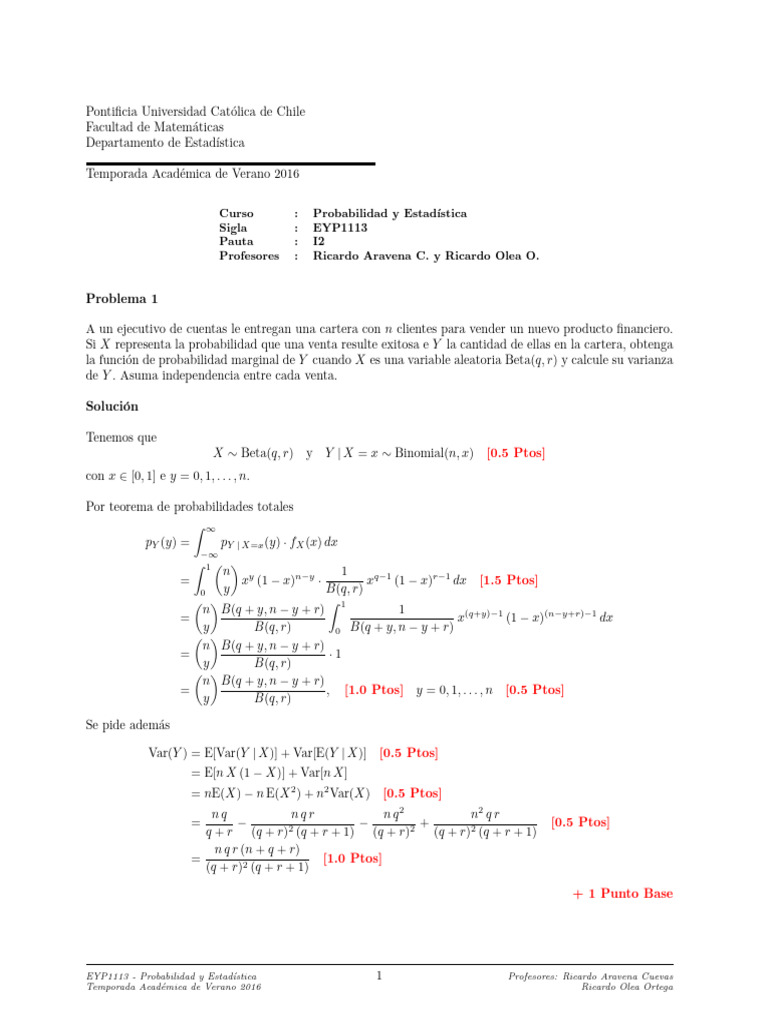 Compilado Ejercicios I2 | PDF | Distribución de veneno | Enseñanza de matemática