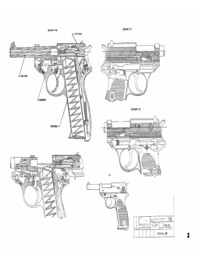 P38 Blueprints | PDF