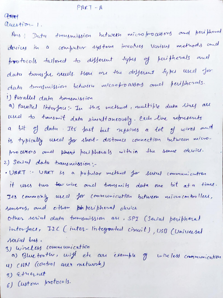 Microprocessor and Peripheral | PDF