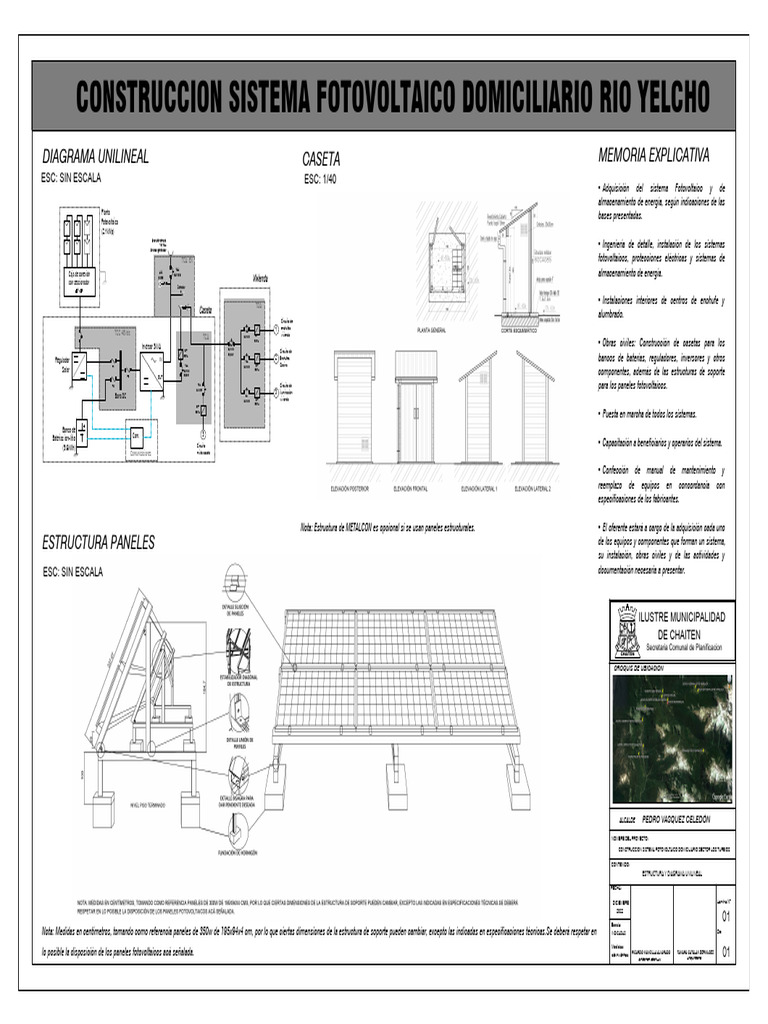 Planos | PDF | Fotovoltaica | Sistema fotovoltaico