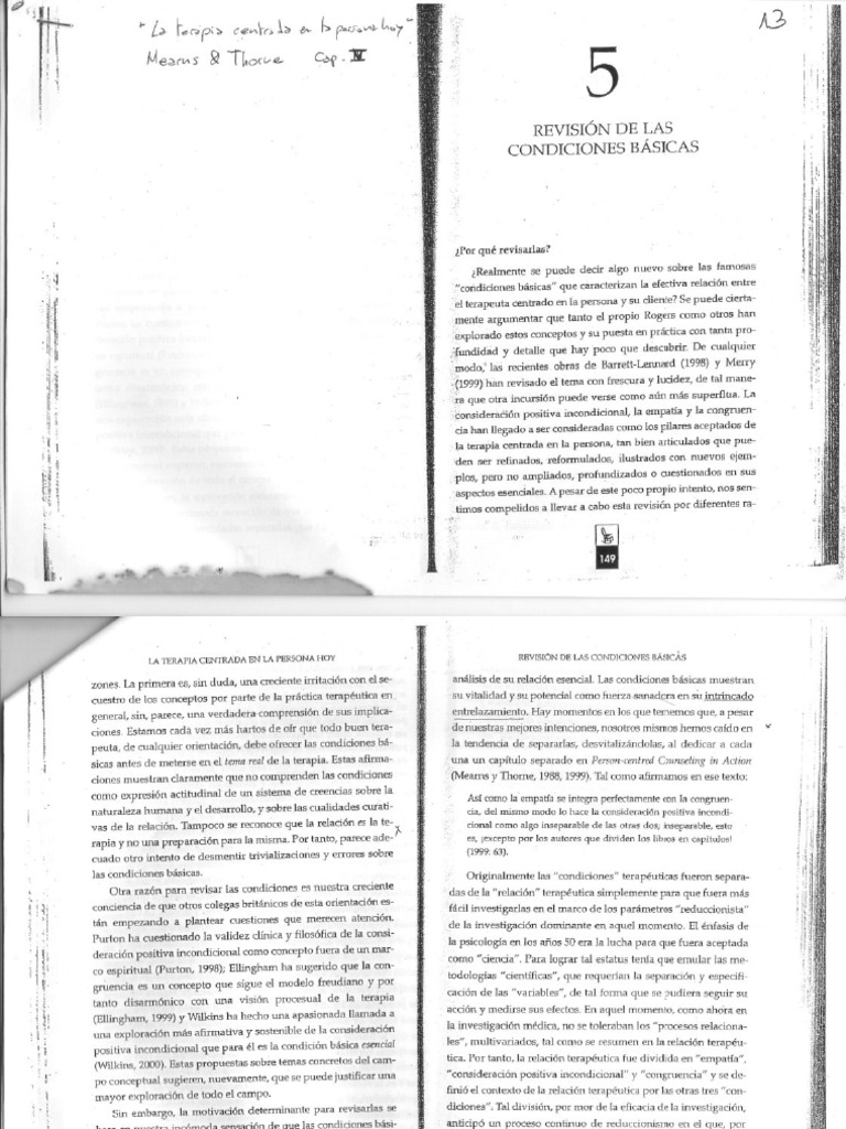 Revision de Las Condiciones Basicas | PDF