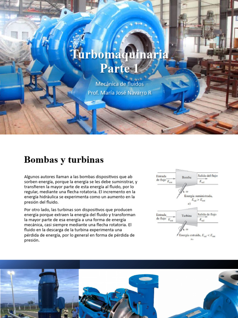 Turbomaquinaria | PDF | Bomba | Turbina