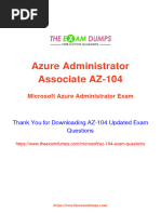AZ-900 Exam Cram FULL-2024 - HANDOUT | PDF | Cloud Computing | Platform ...