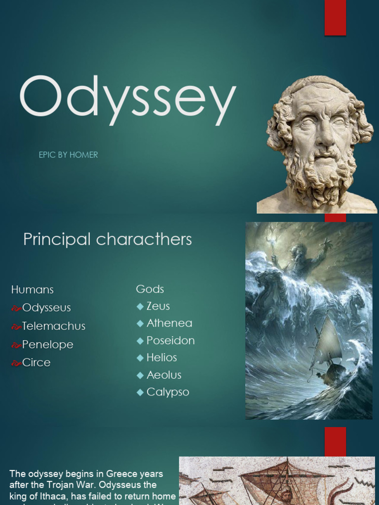 Characters and Summary of The Odyssey | PDF