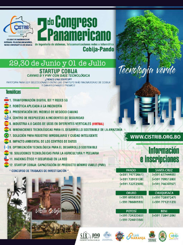 Programa 2do Congreso Panamericano CISTRIB (Oficial) | PDF