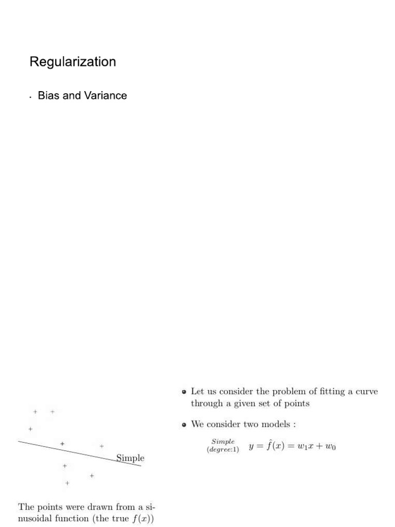 Regularization | PDF