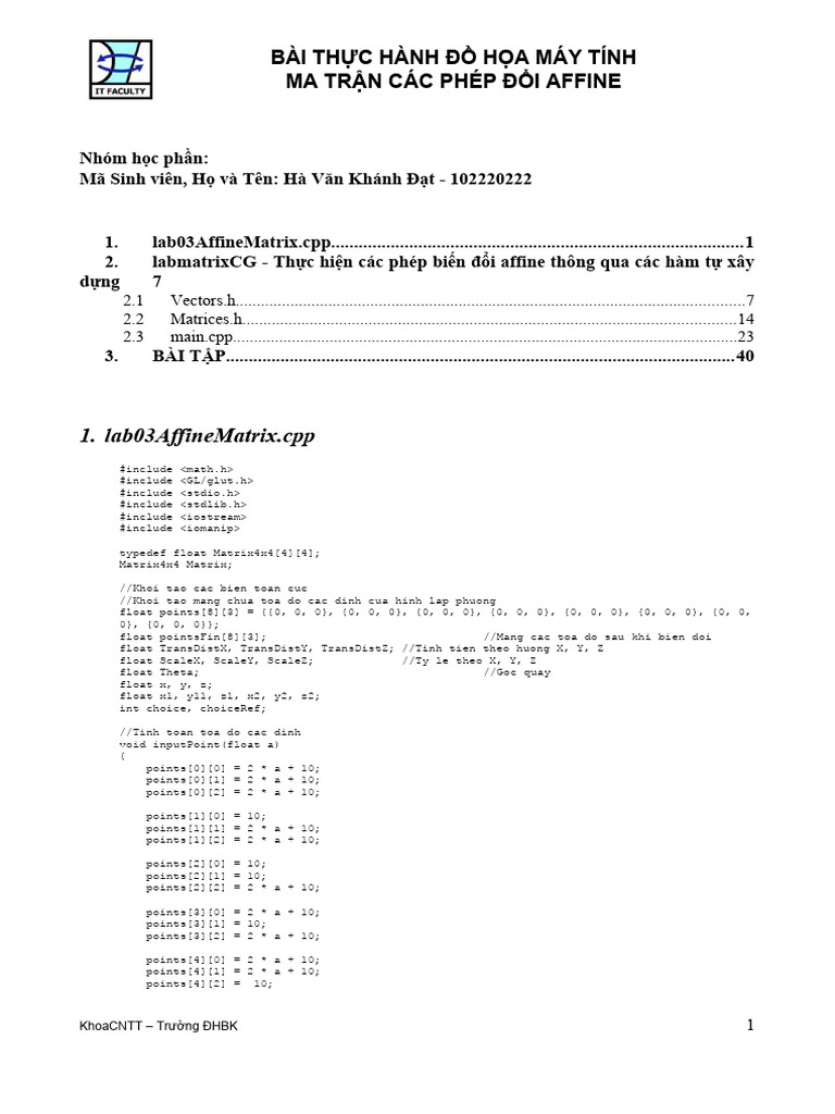 Lab 03 | PDF Lab 03 | PDF
