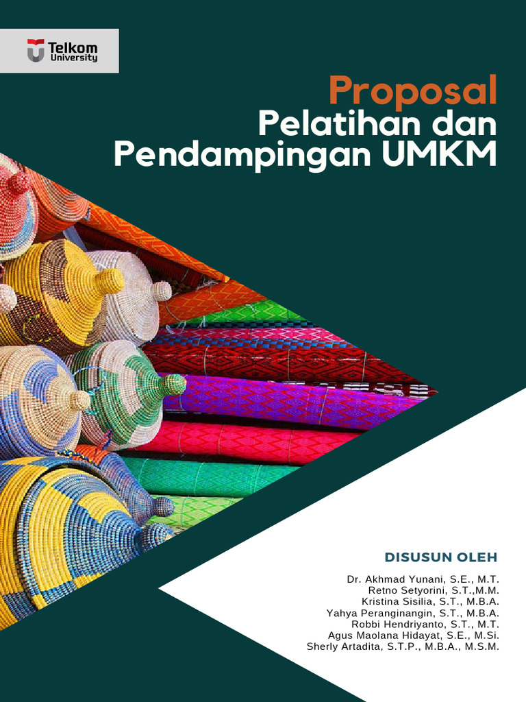 PROPOSAL Pelatihan Dan Pendampingan Umkm-Final | PDF | Bisnis | Komputer