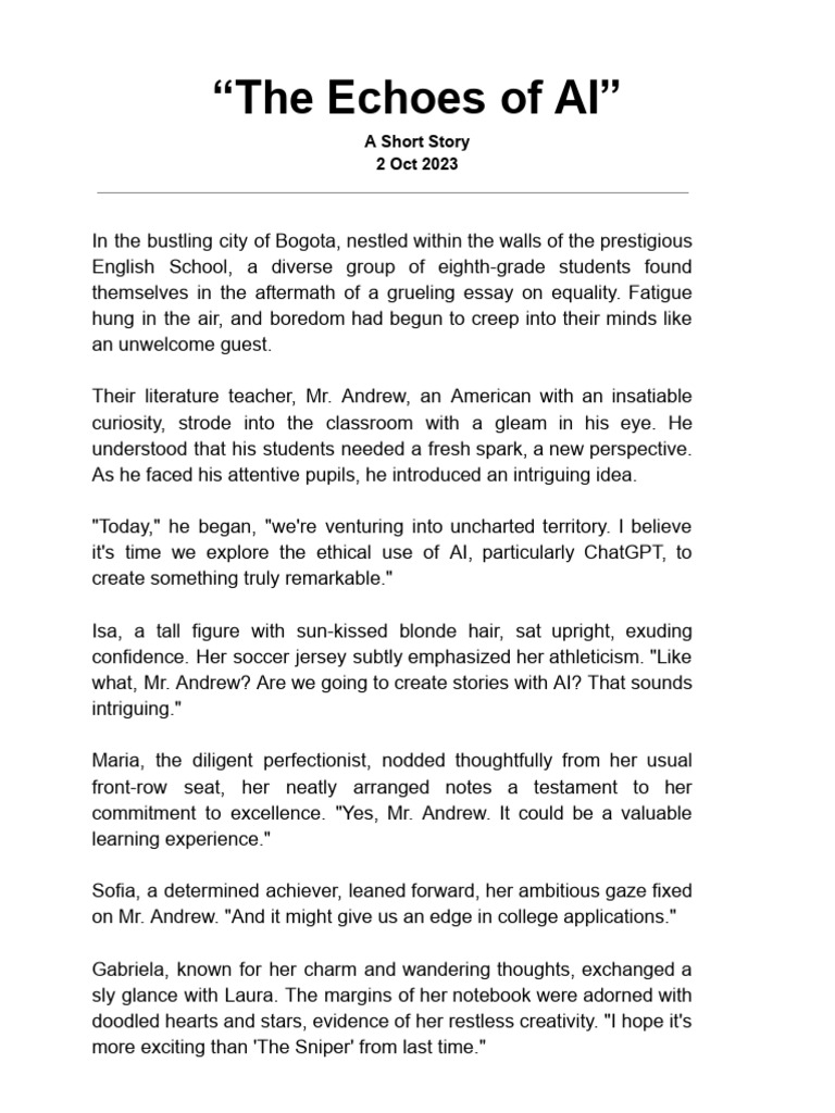 The Echoes of AI | PDF | Artificial Intelligence | Intelligence (AI) & Semantics