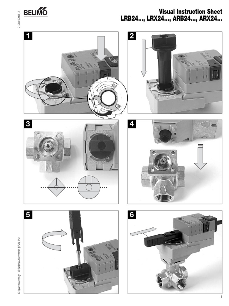 Belimo LR-AR Installation-Instructions En-Us | PDF | Power (Physics ...