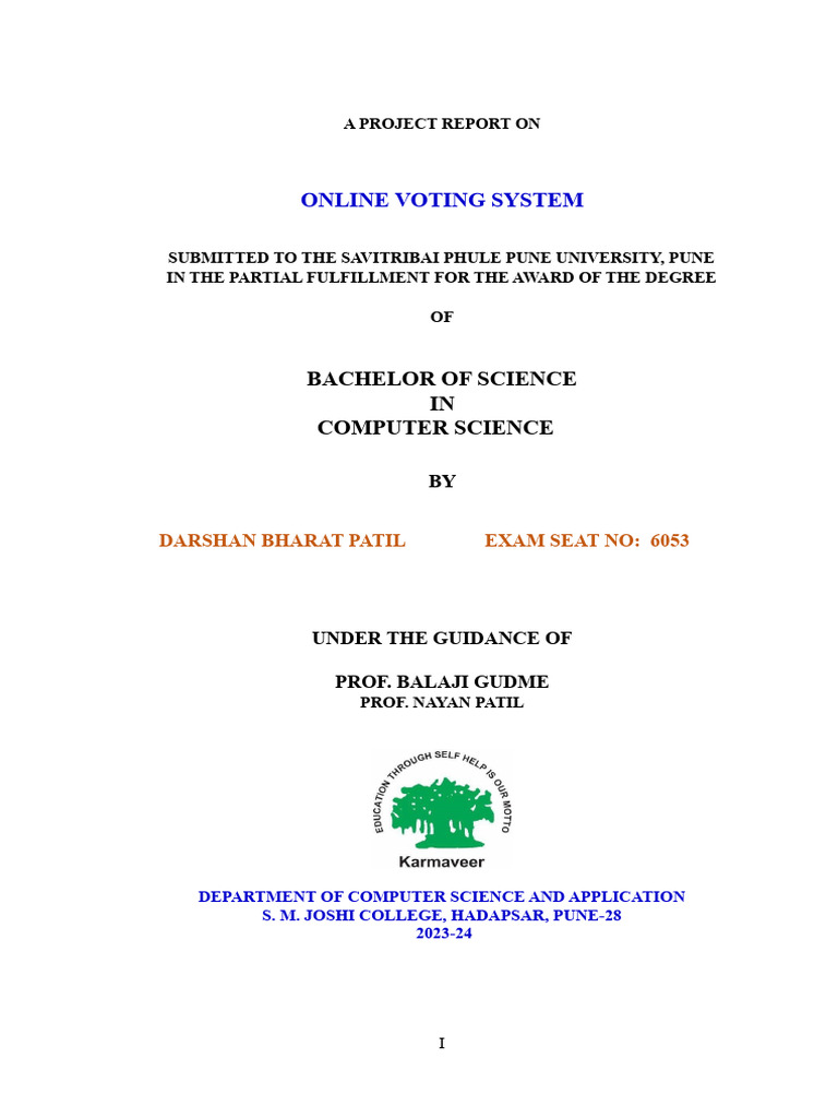Ovs Final123 | PDF | Electronic Voting | Html