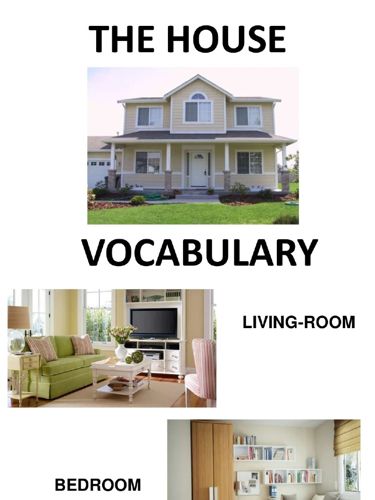 HOUSE VOCABULARY | PDF
