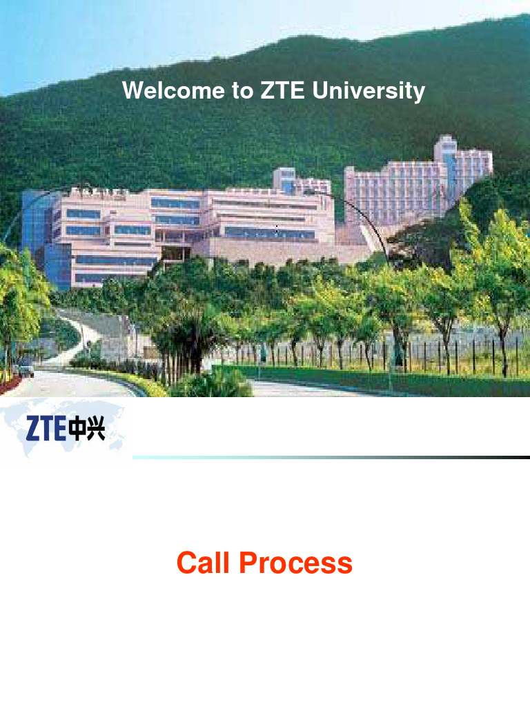 ZTE Call Process | PDF | Telecommunications Standards | Computer ...