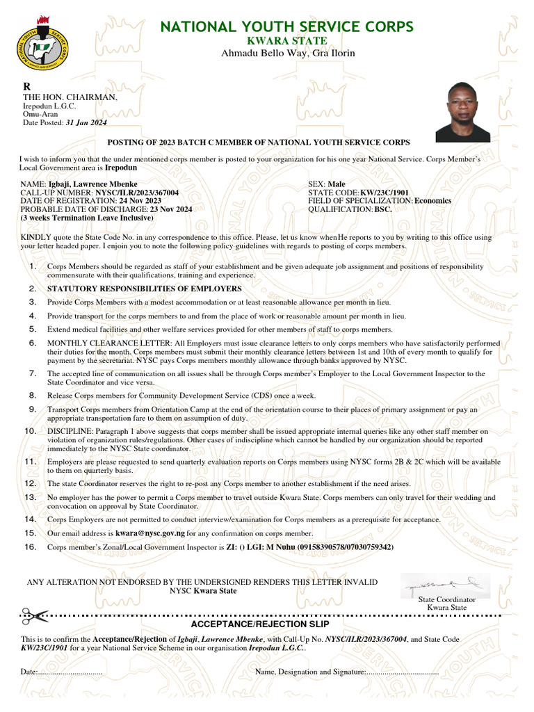 Ppa Letter | Download Free PDF | Government | Justice