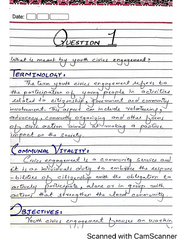 Civics Assignment 1 | PDF