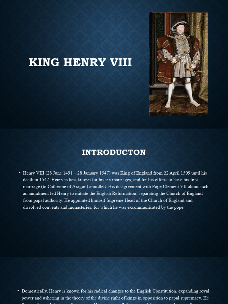Henry the 8th | PDF