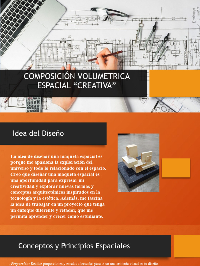 Composición Volumétrica Espacial Creativa | PDF | Diseño ...